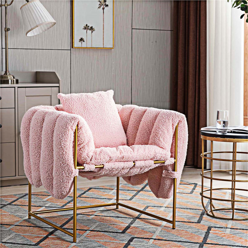 Mercer41 Makynzie 26.77 Wide Tufted Armchair Upholstered Chair Accent Chair Side Chair Wayfair